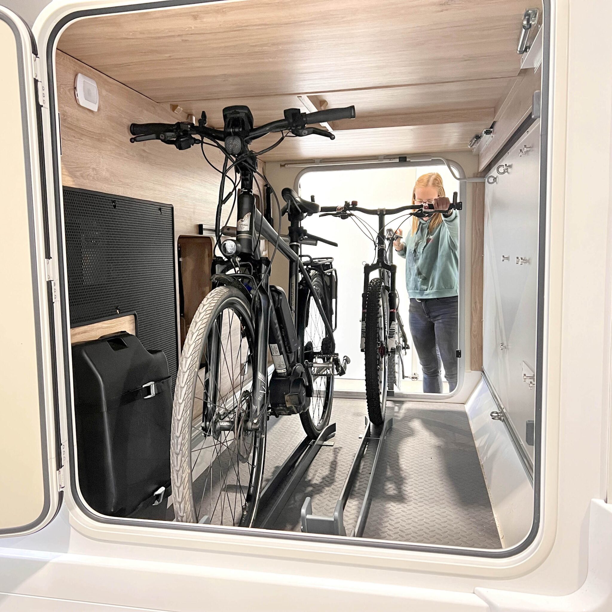 Fahrradhalter Wohnmobil Garage