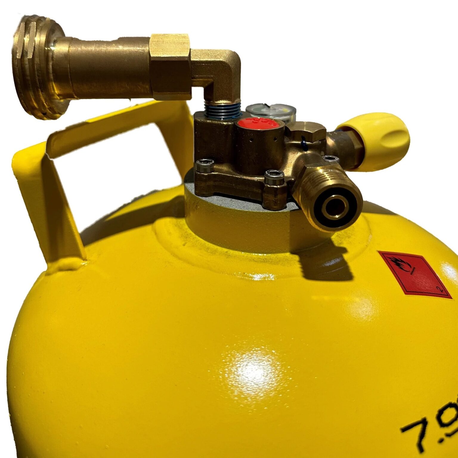Gaslow 11Kg nachfüllbare LPG-Flasche CE-Zertifiziert - Komplett-Set ...